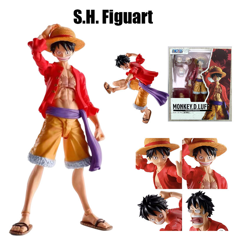 S.H. Figuart One Piece SHF Luffy Roronoa Zoro Monkey D Luffy Portgas D ...