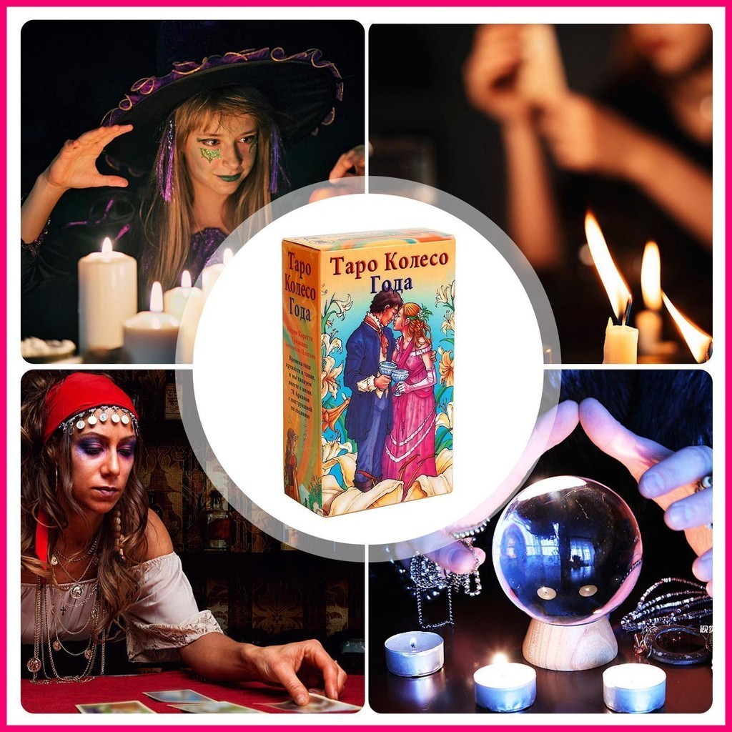 Tarot Cards And Book Gypsy Tarot Deck Russian Gypsy Tarot Cards Deck ...