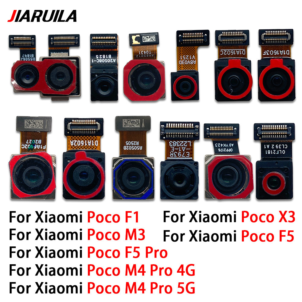 Back Rear Front Camera For Xiaomi Poco X3 F1 M3 M4 Pro 5G F5 Main Wide ...