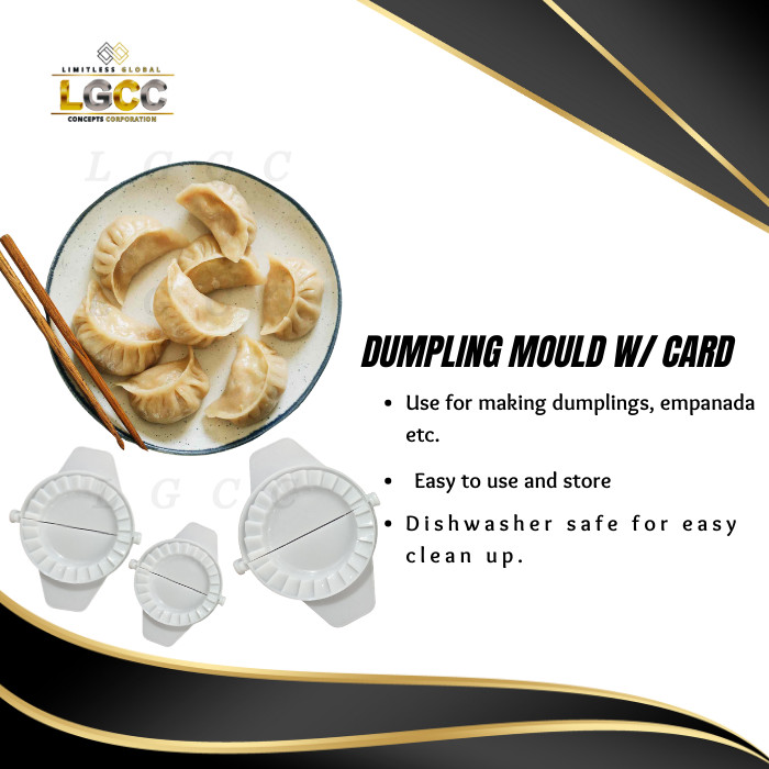 DUMPLING / EMPANADA MOULDER W/ CARD | Shopee Philippines