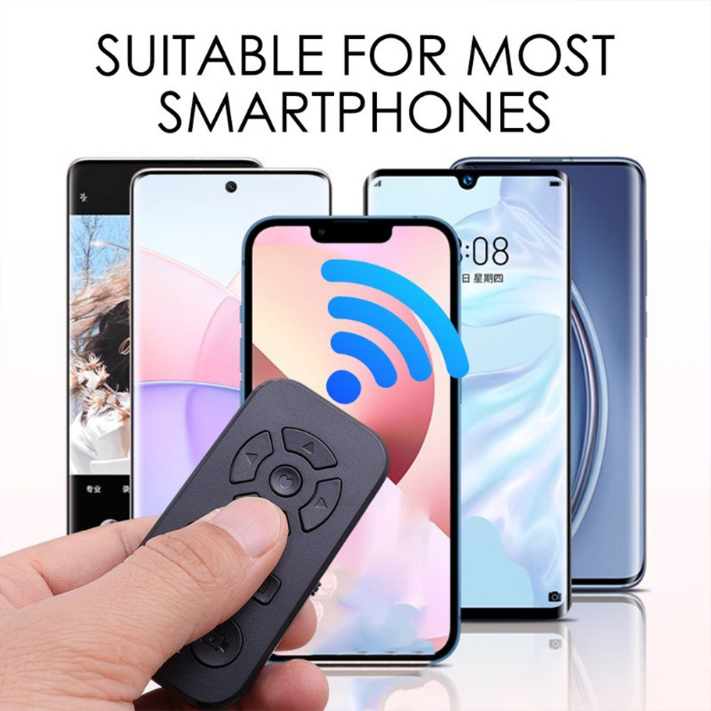 Charging nine-button remote control Bluetooth Selfie short video mobile phone camera remote ...