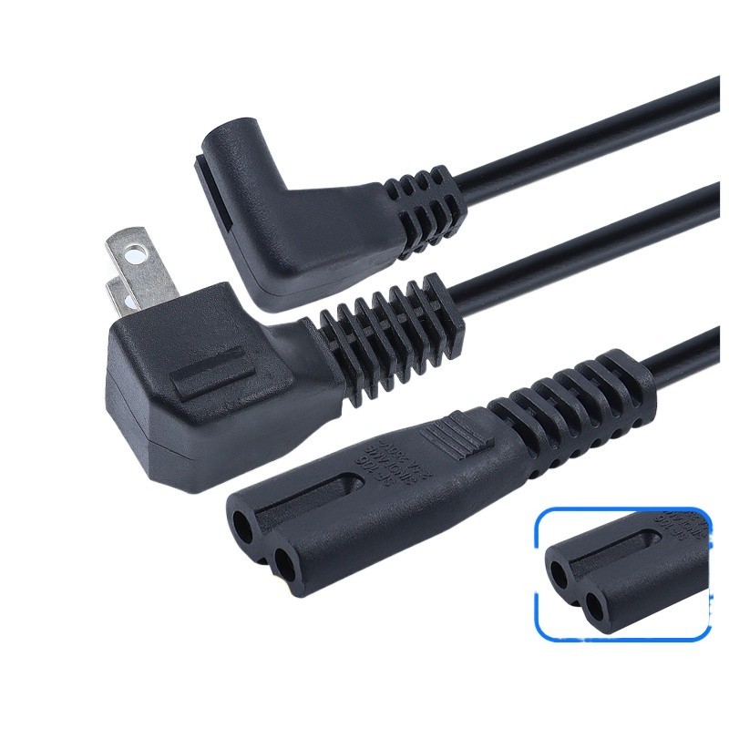 COD8-character power cord 2-core with plug table lamp charging line tcl ...