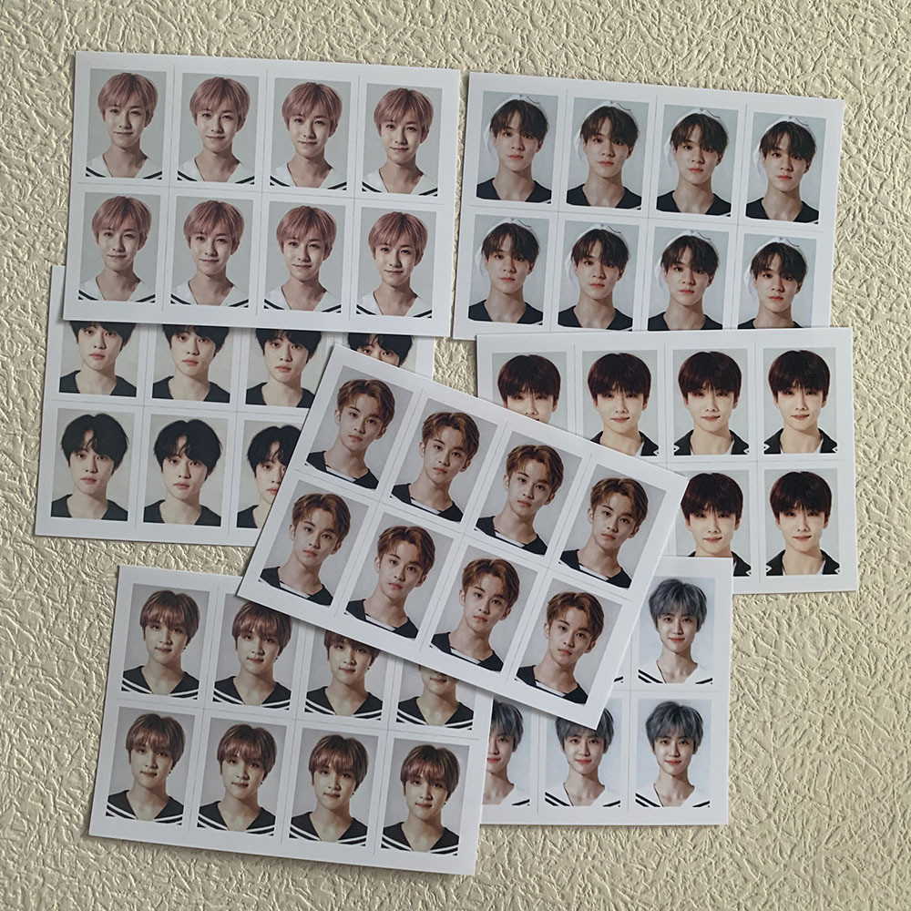 Kpop NCT DREAM 1 Inch Photocard ID Photo Identity Card Photocards ...
