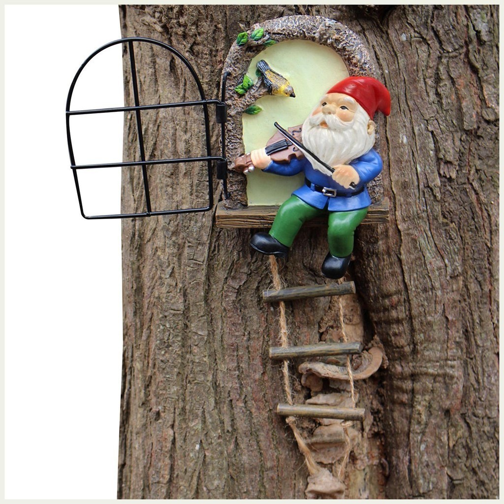 Glow In The Dark Dwarf Glow Resin Dwarf Model Decorative Tree Dwarf ...