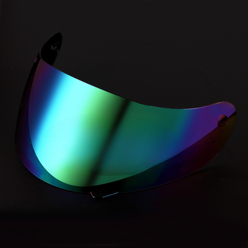 Helmet universal lenses, models, silver plated black transparent ...