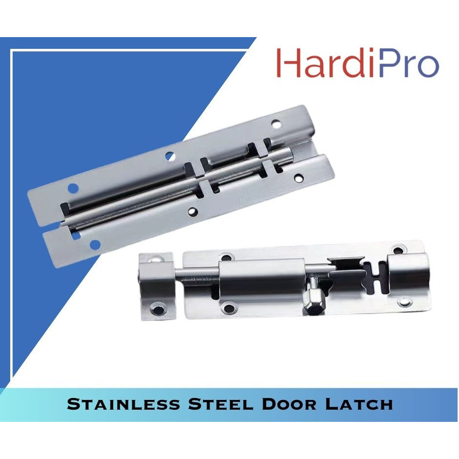 Stainless Steel Door Latch with Screw Sliding Lock stainless Steel Door ...