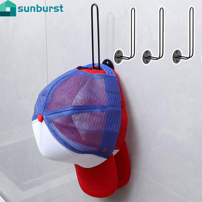 Hats Organizer - Multifunctional Hooks - L-Shaped - Cap Bracket - Home ...
