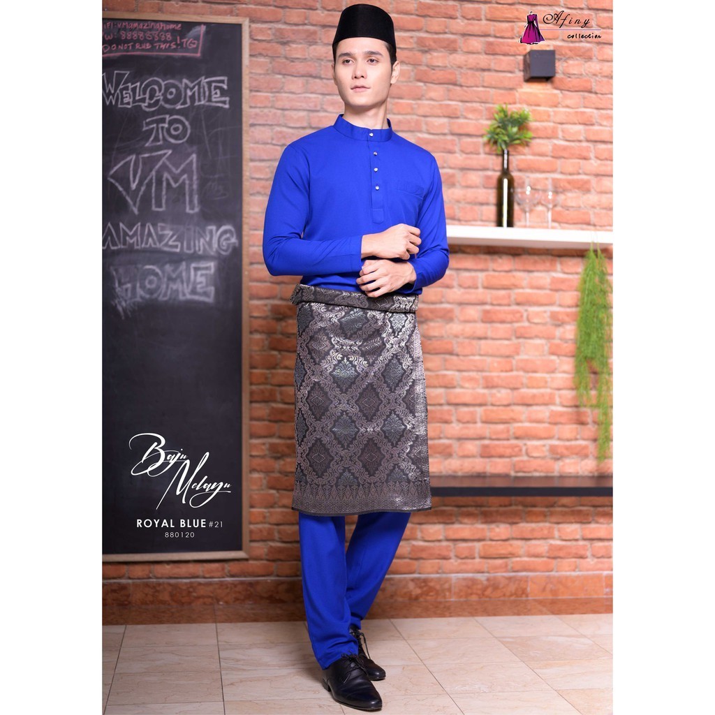BAJU MELAYU SLIM FIT EXCLUSIVE CEKAK MUSANG BAJU RAYA 2024 DUSTY PINK ...