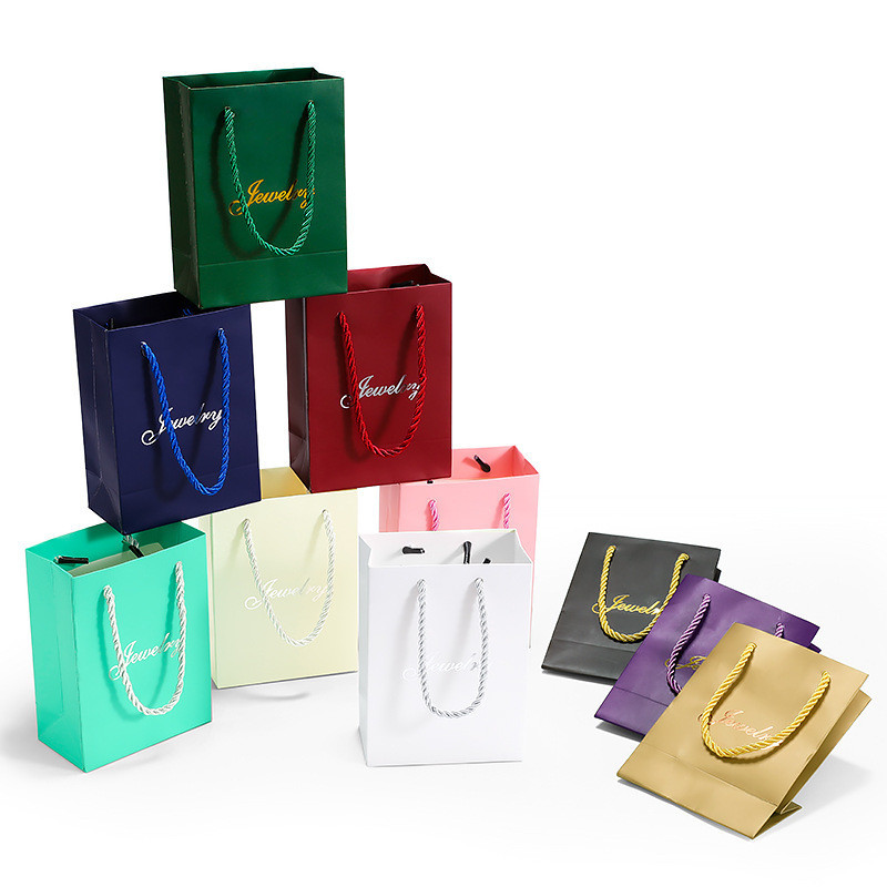 Paper Gift Bag 2 Sizes High Quality Wedding Gift Souvenir Bags Jewelry ...
