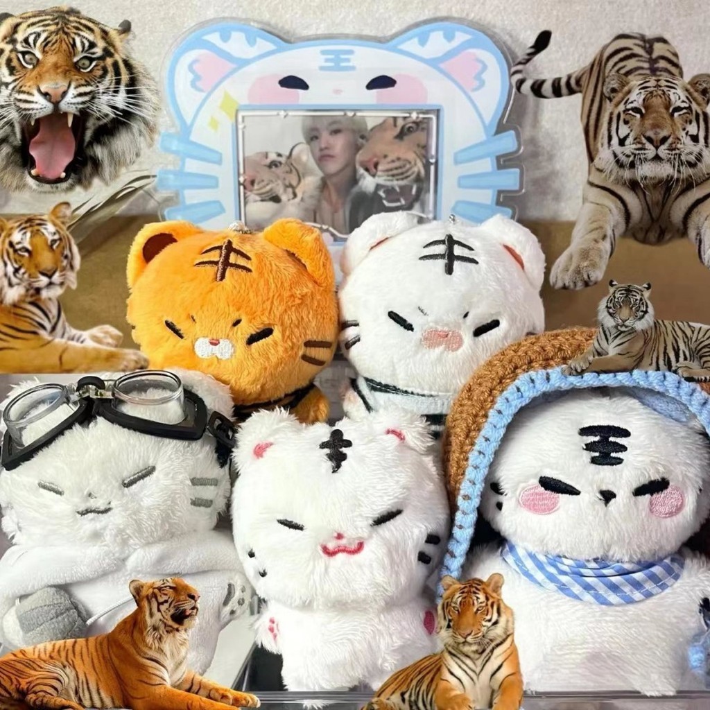 Kpop Idol Seventeen Hoshi Animal Tiger Plush Dolls Stuffed Toys Bag ...