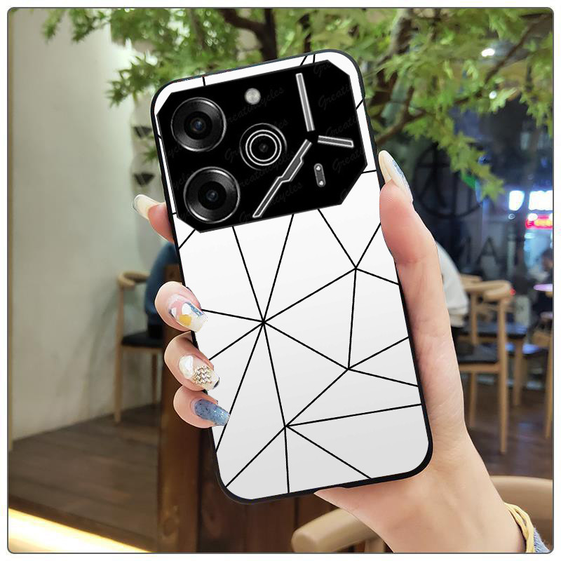 Phone Case Tecno Pova 6 5G Li7 6 Pro 5G Li9 Advanced Luxury Frosted Technology Anti drop ...