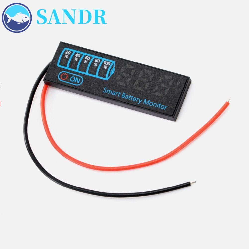 SANDR 2pcs Battery Level Indicator, DC7-55V 3S-14S Battery Charging ...