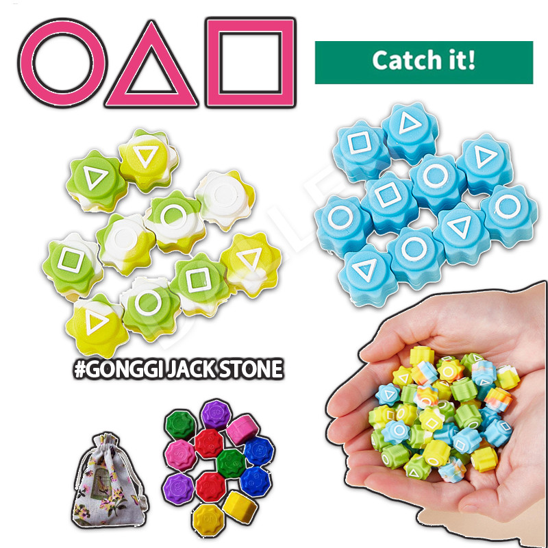 Squid Game Korean Jacks Game Educational Toy Korean Folk Game ...