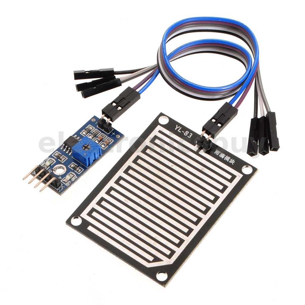Snow Raindrops Humidity Rain Weather Detect Sensor Module | Shopee ...