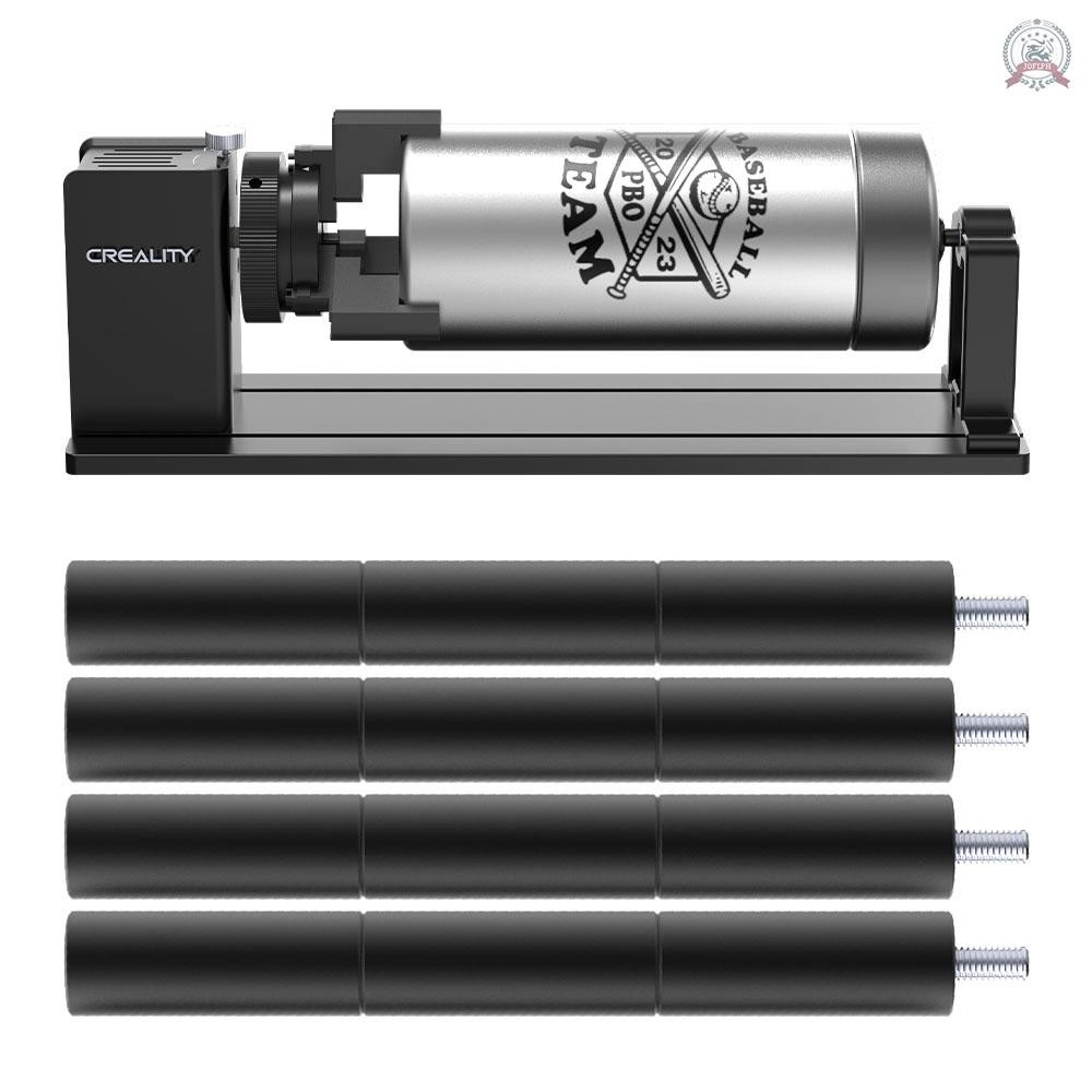 Creality Rotary Kit Pro 3 in 1 Jaw Rotary Roller with 12PCS Risers ...