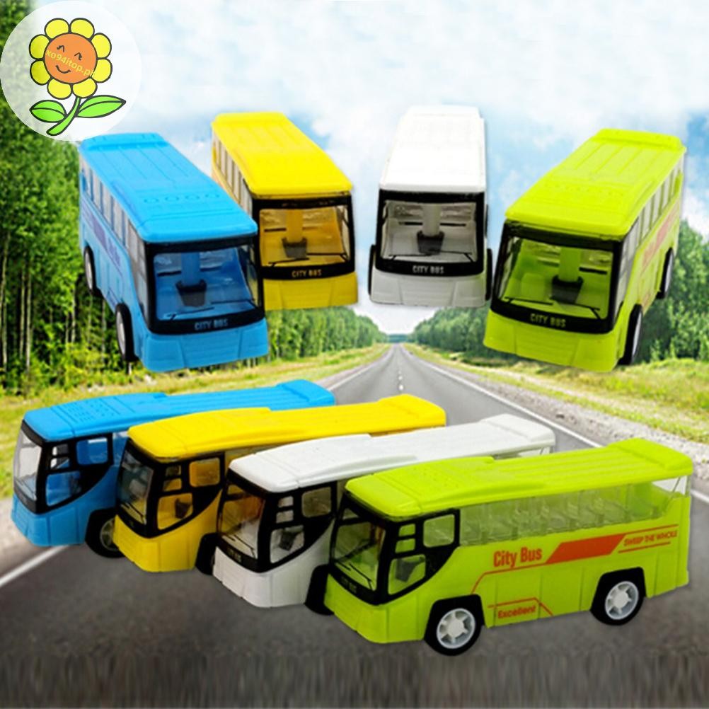 XOTOP New Scale School Bus Miniature Car Model Educational Toys for ...