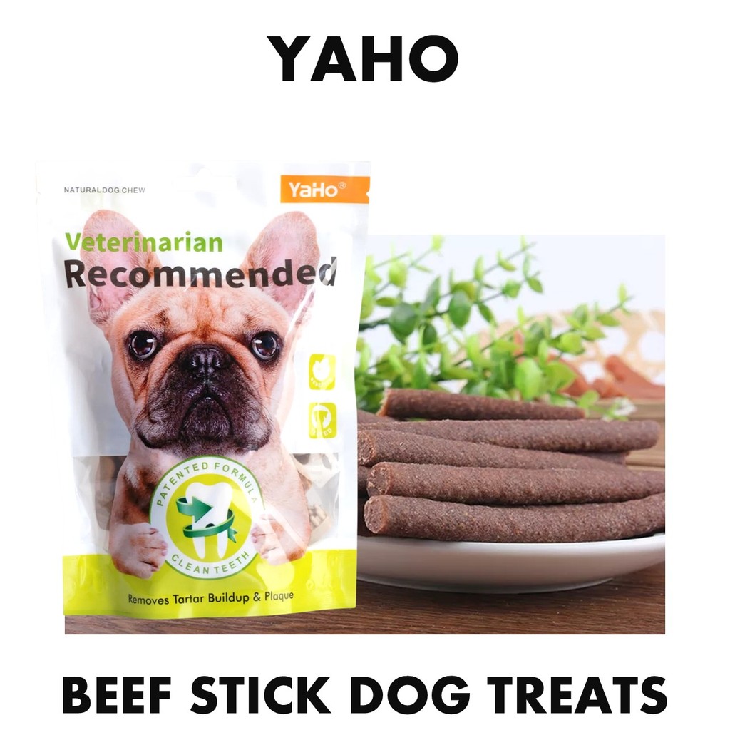 Pet Kingdom SMRG Pets Yaho Dried Beef Stick Dog Snack 100g 195g ...