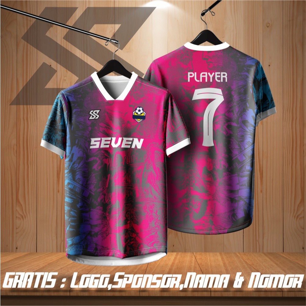 baju lelaki Football Team Jersey custom name Football jersey baju ...