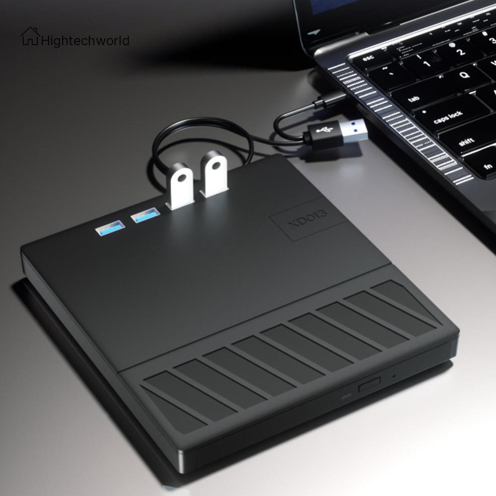 7 in 1 USB 3.0 Type C External CD DVD RW Optical Drive with SD/TF Port ...