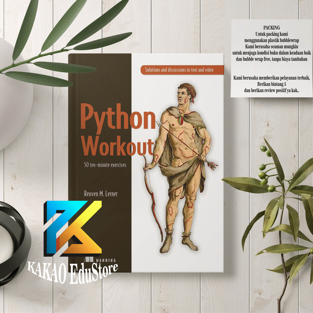 Python Workout 50 Essential Exercises - Reuven M. Lerner | Shopee Philippines