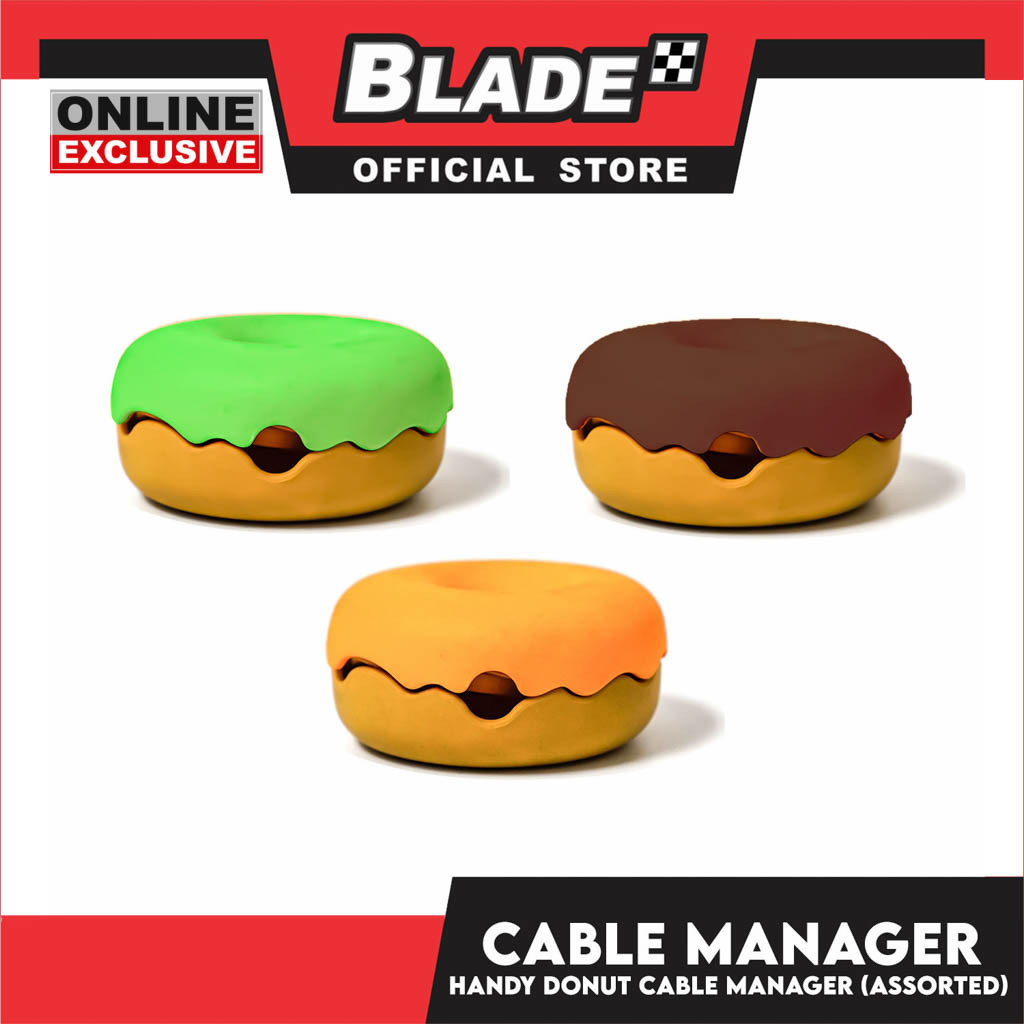 Gifts USB Cable with Donut Design Organizer (Assorted Color) | Shopee ...