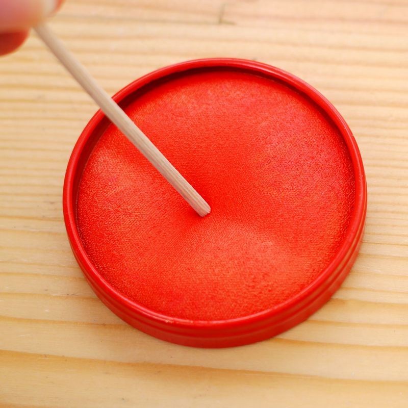 Ink pad, round ink pad, invoice stamp, Indonesian financial contract ...