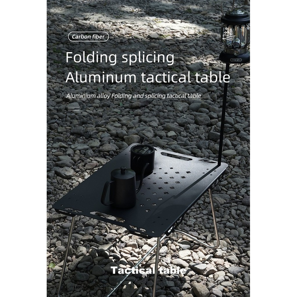 Outdoor Camping Tactical Table Outdoor Blackened Light Weight Table ...