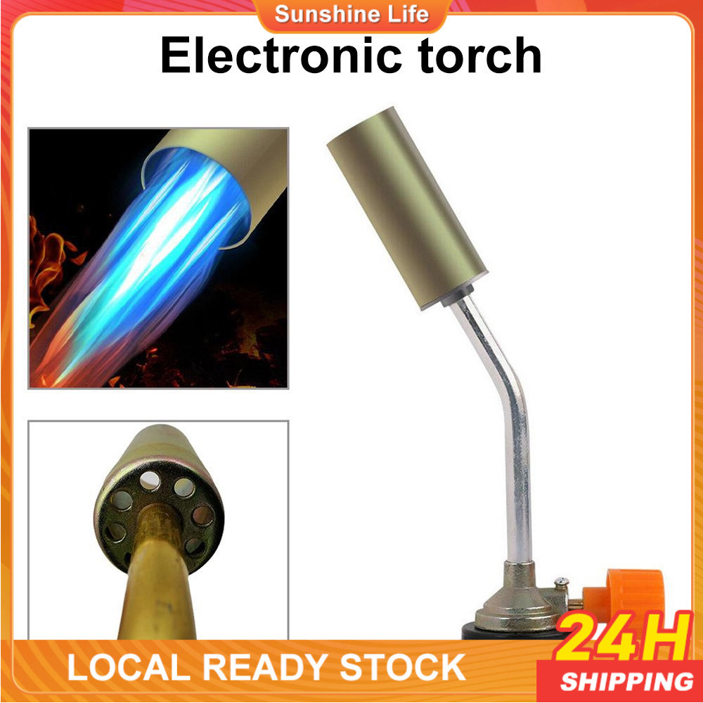 Portable Blow Torch Flame Gas Welding Torch Head Nozzle Butane Torch ...