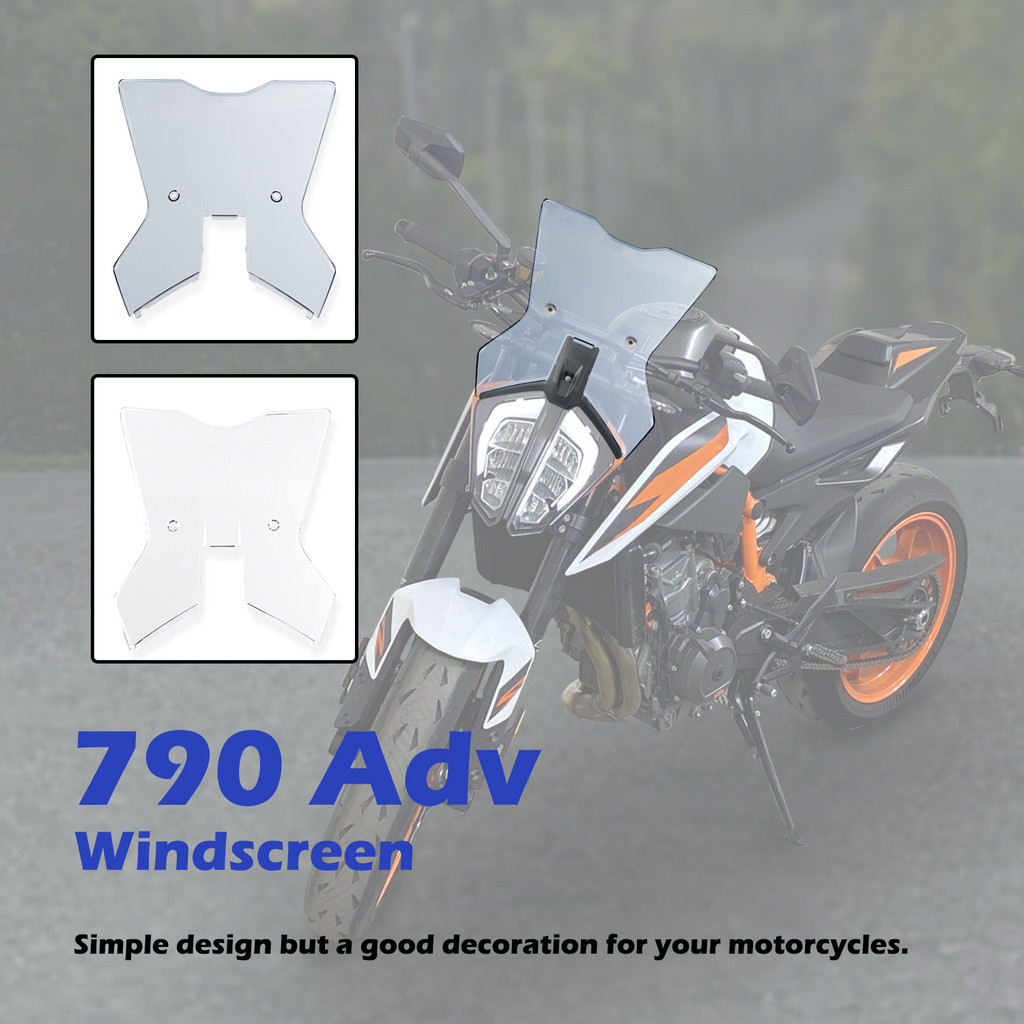 Motorcycle Windshield Windscreen for KTM 790ADV 790 ADV Adventure 2019 ...