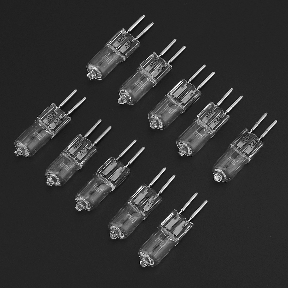 10pcs G5.3 12V 20W/35W/50W Halogen Light Bulbs Long Life Capsule Lamps ...
