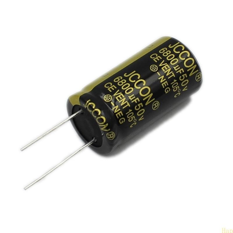 Hap 50V 6800UF Capacitor 22x40mm 0 86x1 57in Frequency Aluminum ...