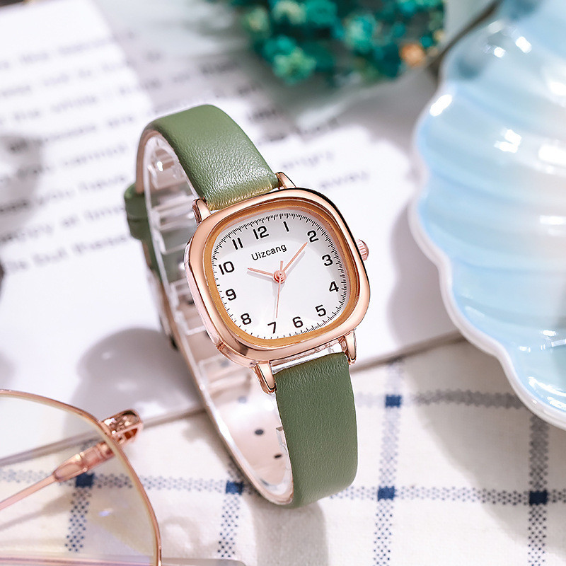 Ladies Watch Niche Light Luxury ins High-value Student Exam Simple Temperament Square Small ...