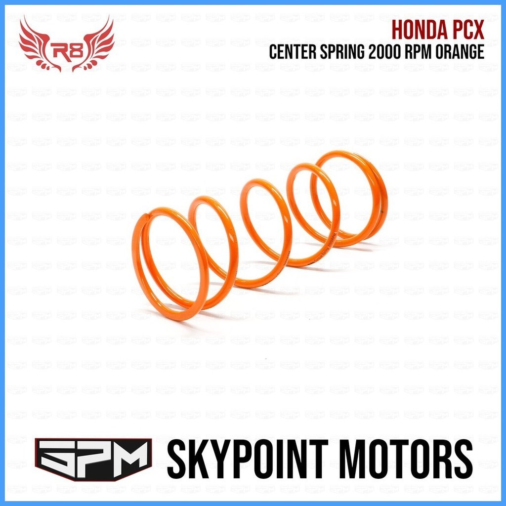 ⊙ ☫ HONDA PCX CENTER SPRING 2000 RPM | ORANGE (9857-773) | Shopee ...