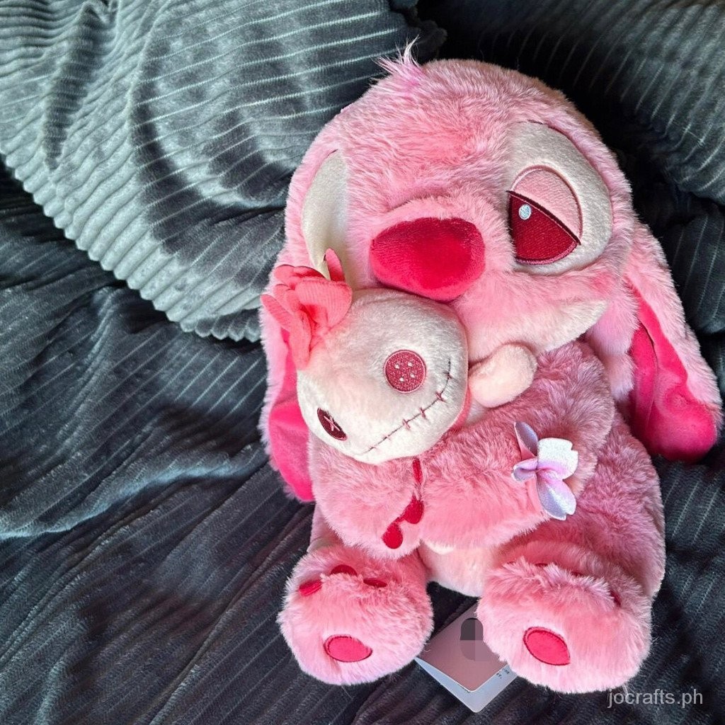 2024New Cherry Blossom Story Series Stitch Holding Small Gold Plush ...