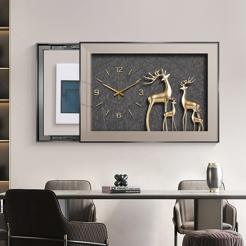 Modern Light Luxury Meter Box Decorative Painting Large Size Elk ...