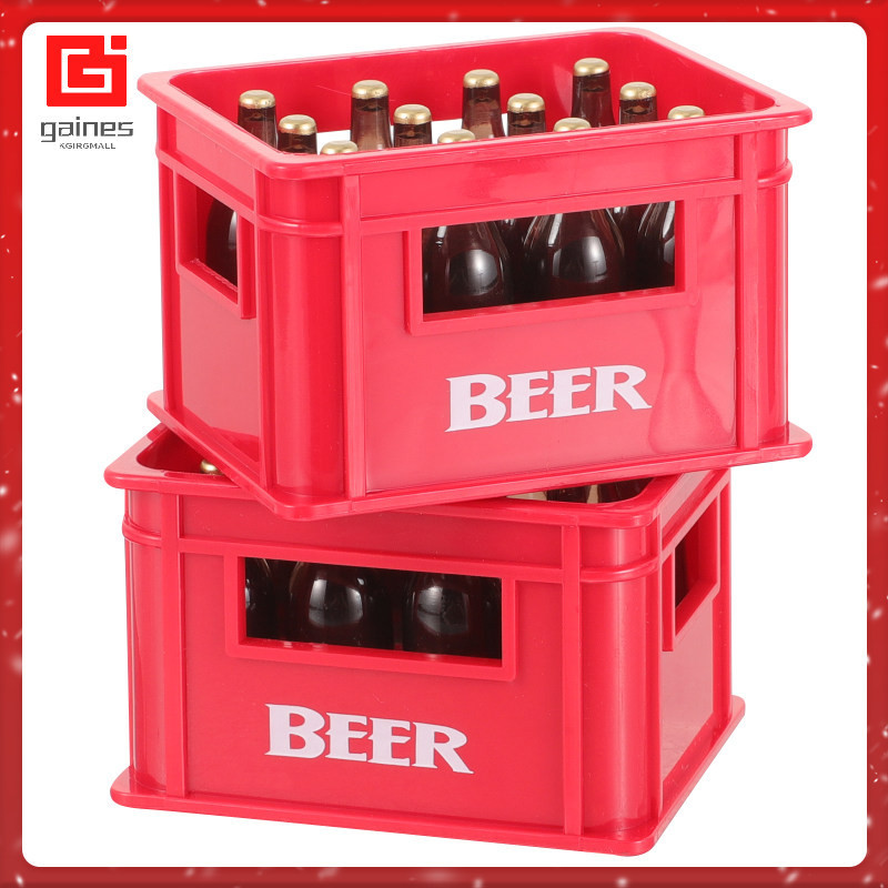 Doll House Dollhouse Toys Mini Beer Bottles Tiny Stuff Feeding Crate ...