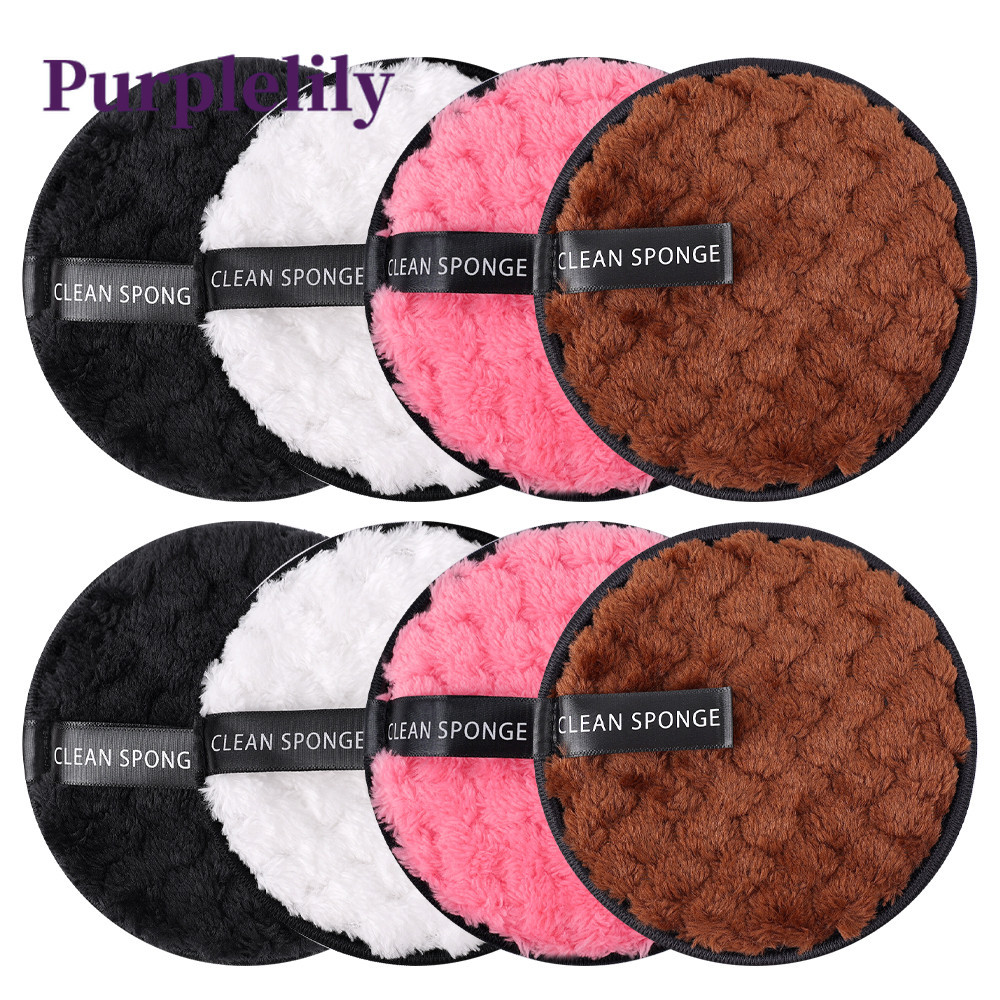 Reusable Microfiber Makeup Remover Pad/ Washable Wipes Cloth Skin Care ...