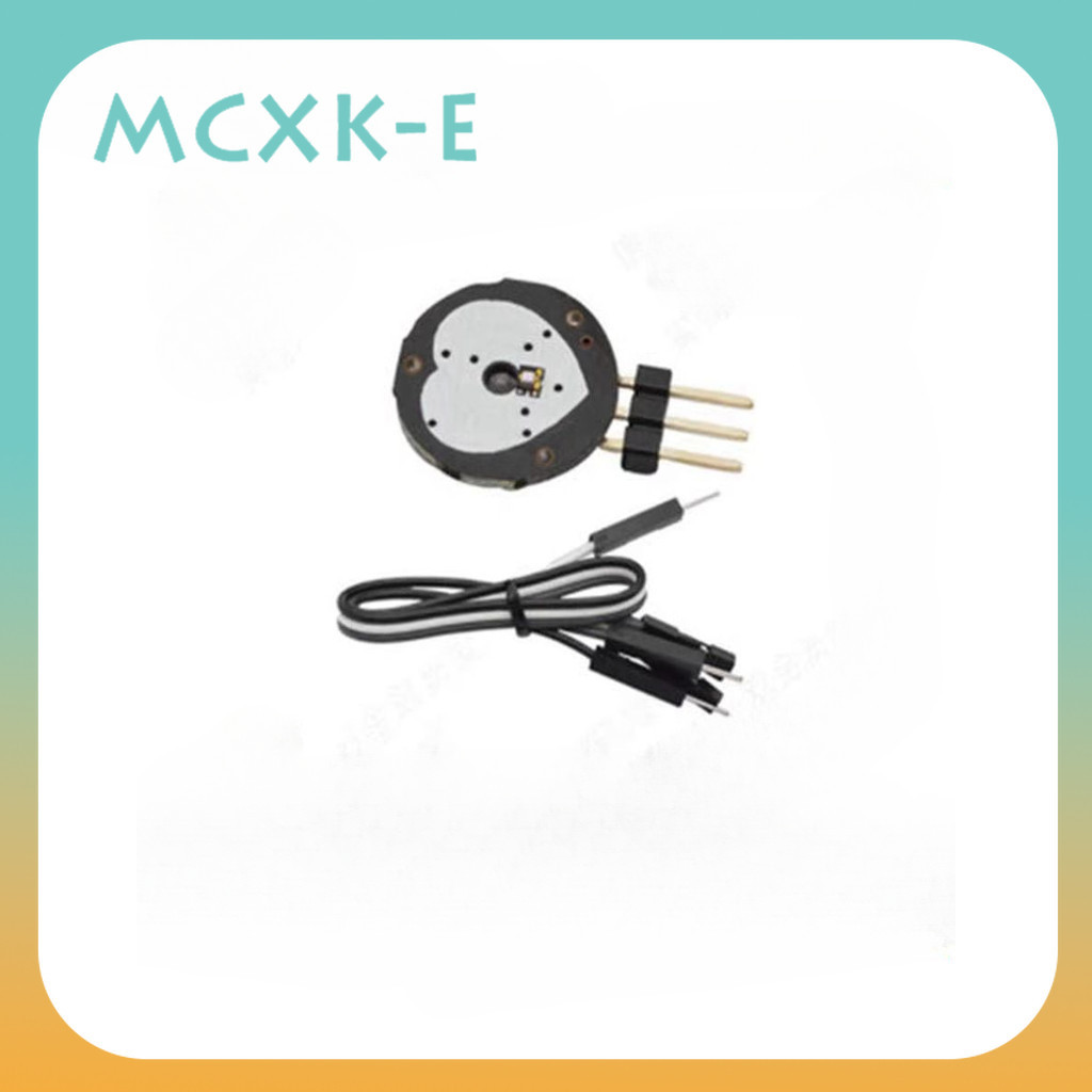 MCXK-E Pulse Heart Rate Sensor Module DC 3.3V 5V for Arduino Compatible With Bluetooth ...