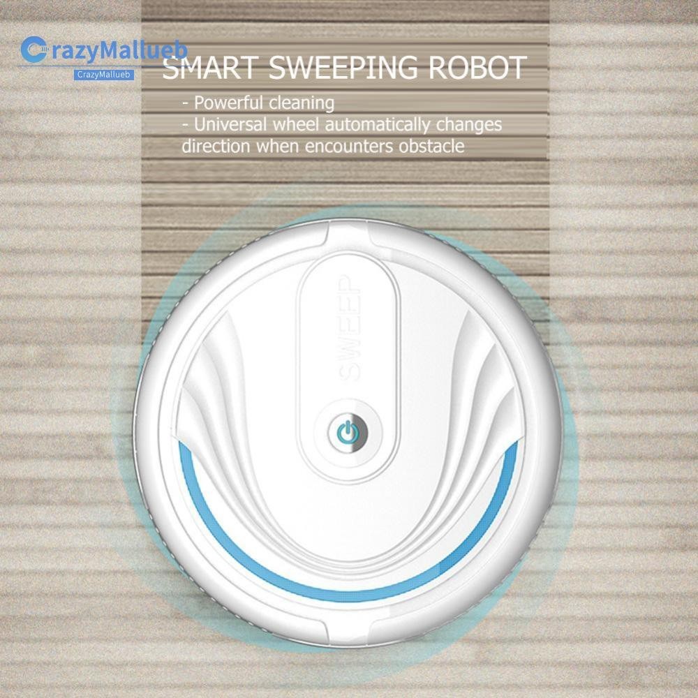 4 In 1 Smart Vacuum Cleaner Auto Floor Sweeper Rechargeable Automatic ...