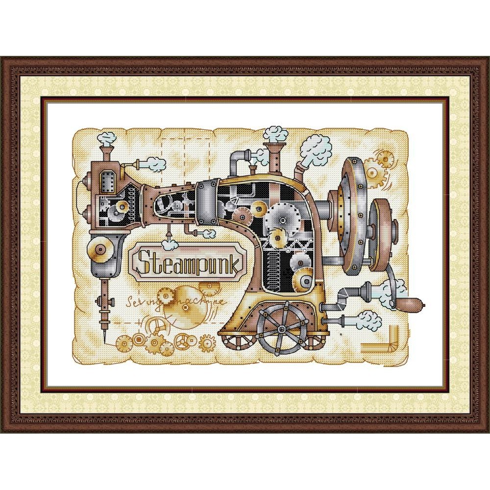 Joy Sunday Stamped Cross Stitch Ktis DMC Threads Chinese Cross Stitch ...