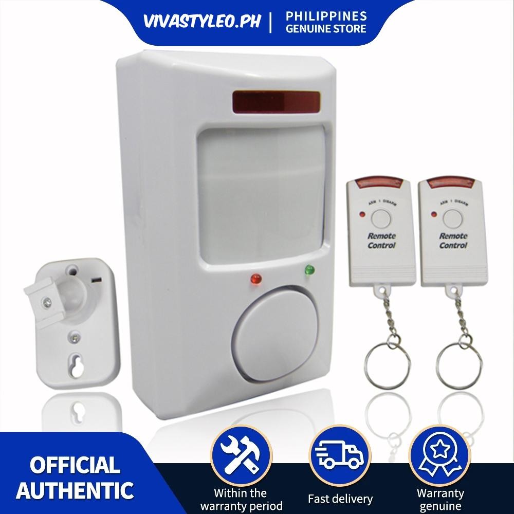 106dB Wireless IR Infrared Remote Security System Motion Detector Alarm ...