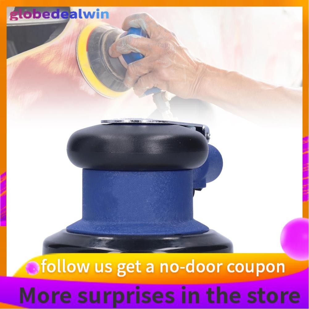 Globedealwin Pneumatic Sanding Machine 5 Inch Alloy Steel Air Sander ...