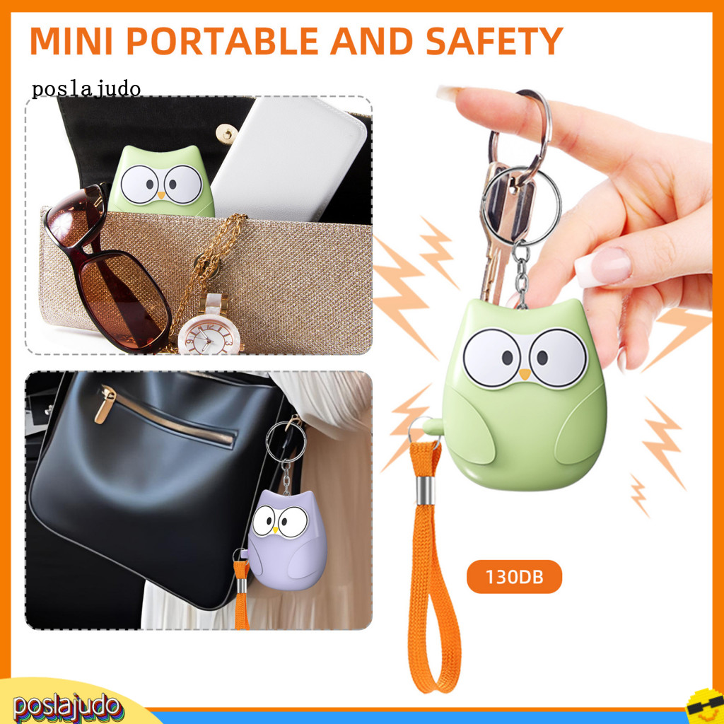 [poslajudo] Women Safety Alarm Personal Alarm Keychain Portable Self ...