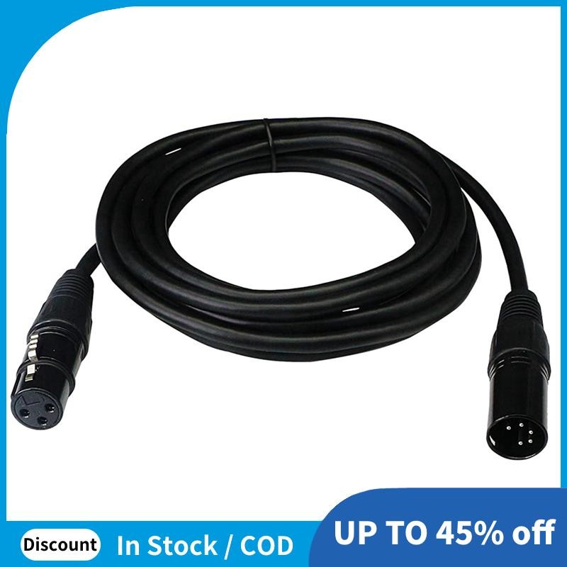 Best Sell Stage Light Cable,DJ XLR Cable,3-Pin Female XLR to 5-Pin Male ...
