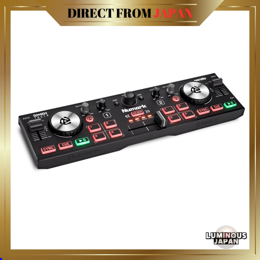 Numark Numark DJ Controller Portable DJ Equipment USB 2 Deck Touch ...