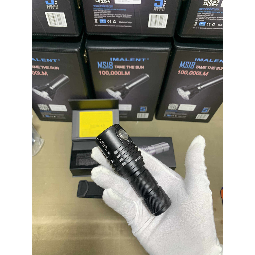 IMALENT MS03 Flashlight LED Powerful Torch 13000LM Tactical ...
