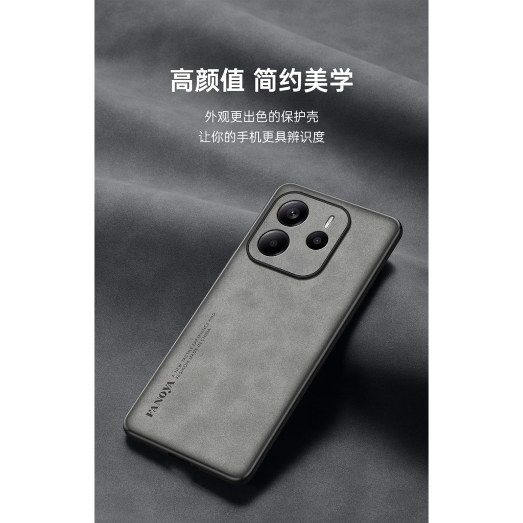 Poco X7 Pro 5g Poco X7 5g Soft Case Leather Fanoya | Shopee Philippines
