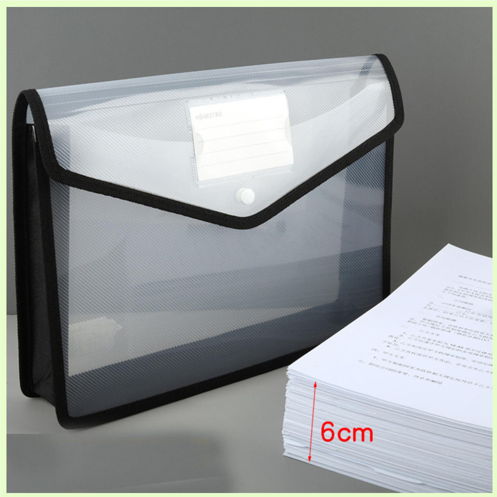 Plastic Envelope A4 A3 Document Bag Large Capacity Document Organizer ...