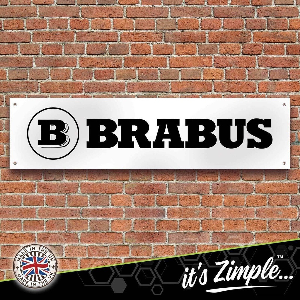 Brabus Tuning Metal Tin Sign Retro Poster Decoration Wall Art Bar Club ...