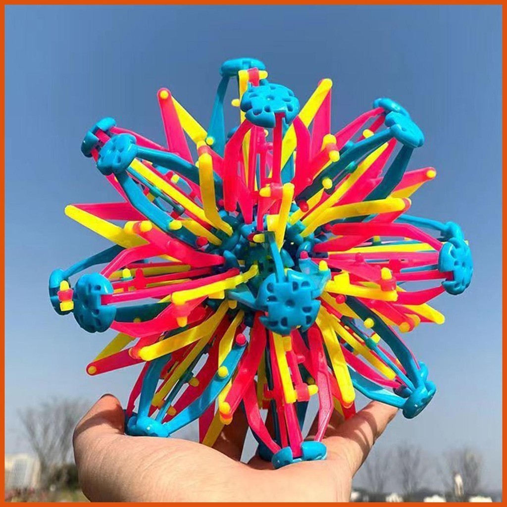 Expandable Ball Toy Creativity Collapsible Ball Toy Expanding Stress ...